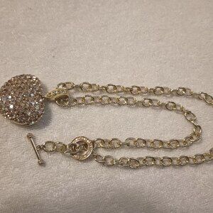 Heidi Daus | Jewelry | Heidi Daus Love Locket Crystal Heart Pendant ...